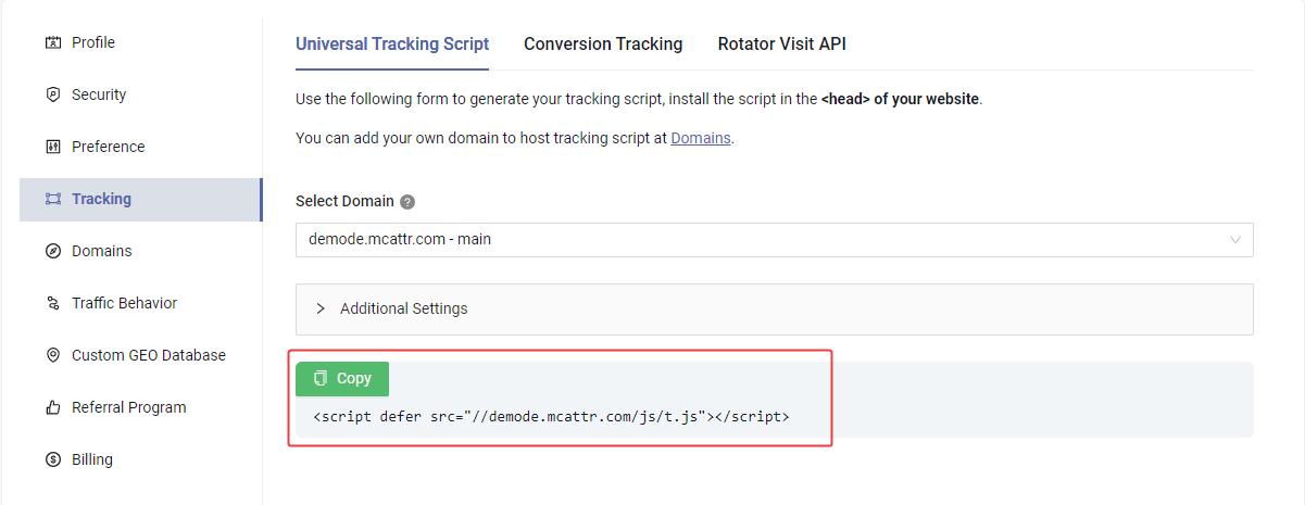 Tracking Conversions for Your own Product | Maxconv Documentation